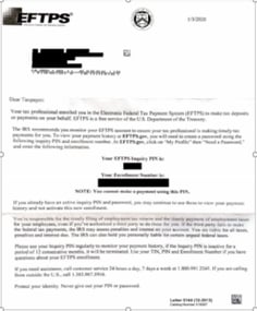 What Is an EFTPS Inquiry Pin? - CIRRUS Payroll + HR